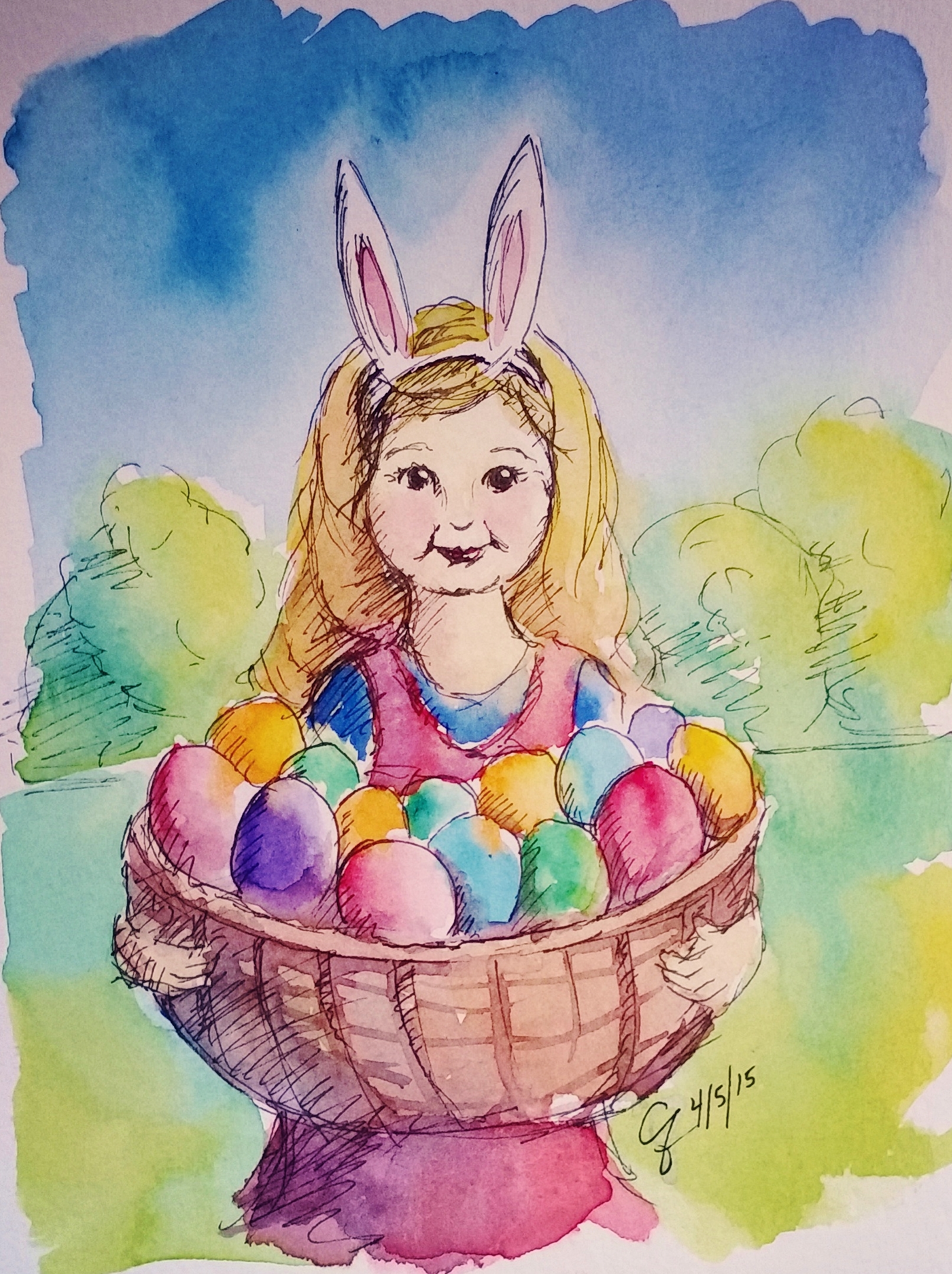 Easter Bunny | Fine Art Mom